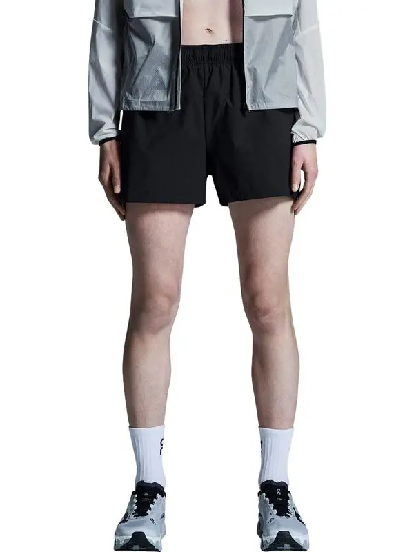 On 3-inch Core Running Shorts - Black