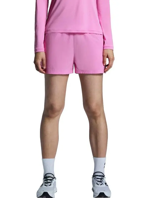 On 3-inch Core Running Shorts - Raspberry