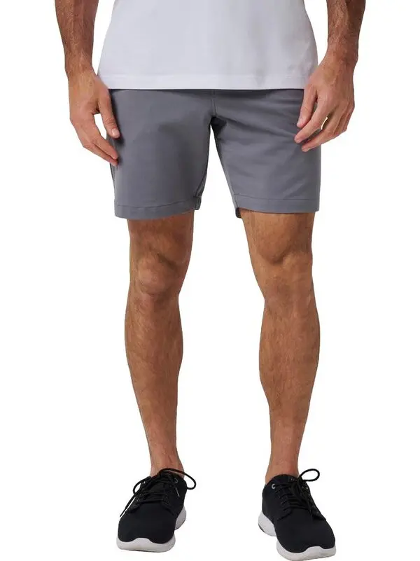 Travis Mathew Stretchknit 8-inch Shorts - Quiet Shade