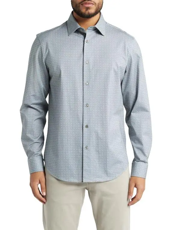 Bugatchi James Ooohcotton® Button-up Shirt - Mint
