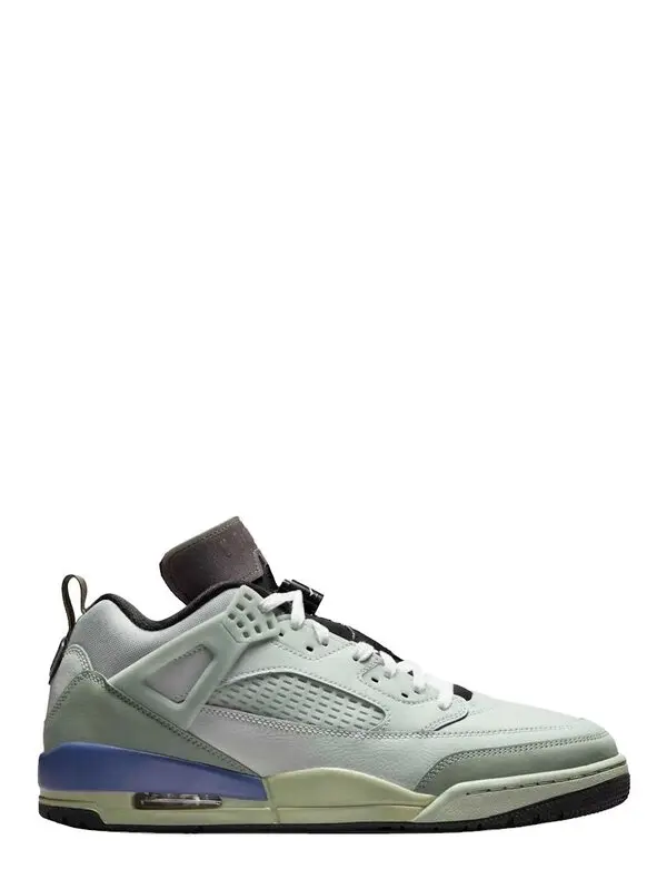 JORDAN Spizike Low Sneakers - Metallic Silver/jade Horizon/mink Brown