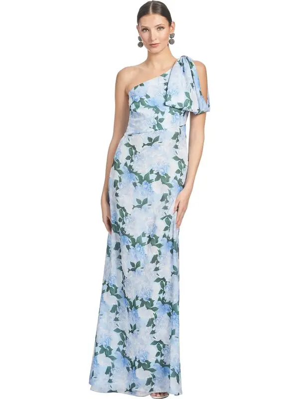 Sachin & Babi Chelsea Gown - Glacial Peonies