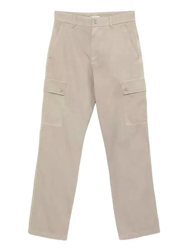 Burberry Cotton Cargo Pants - Neutrals