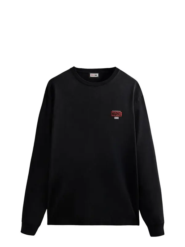 Kith For Spider-man Timeline Long-sleeve Tee - Black