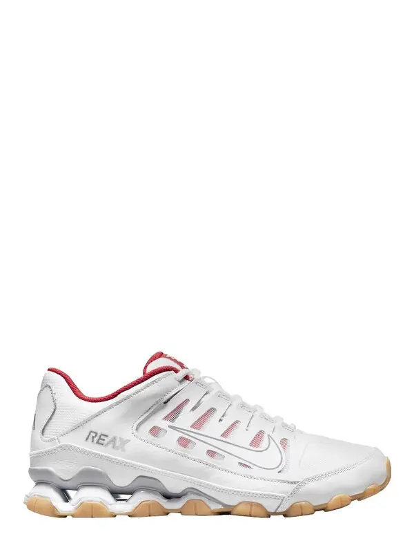 Nike Lace Up Sneakers - White/wolf Grey/chile Red