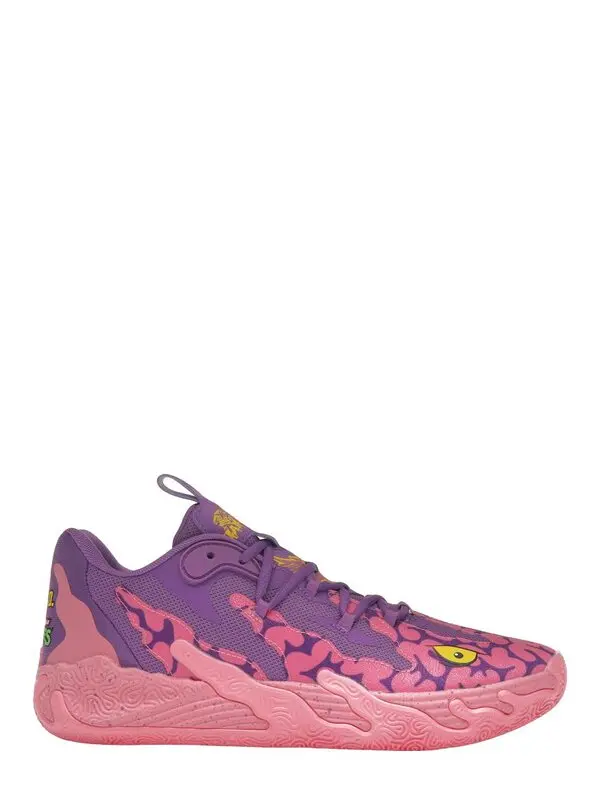 PUMA Lamelo Ball Mb. 03 Lo Teenage Mutant Ninja Turtles Krang Sneakers - Pink/purple/yellow