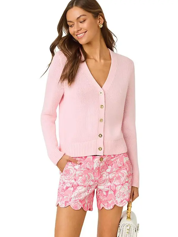 LILLY PULITZER Tippery Cardigan - Pink Muse