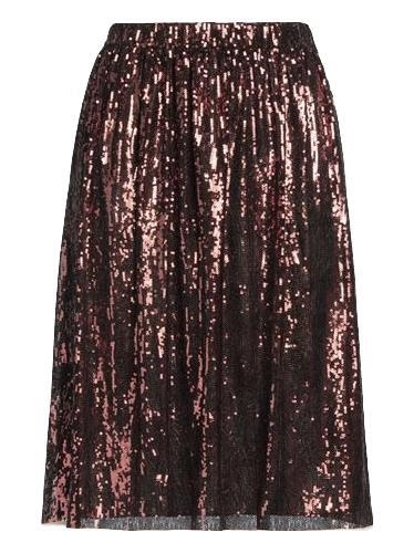 Iceberg Midi Skirt In Polyester - Bronze