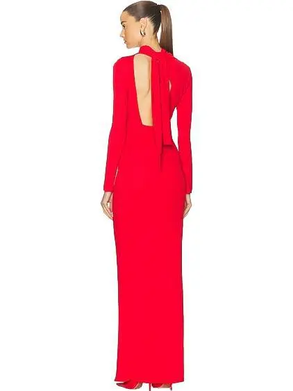 Ila Idina Halterneck Dress - Red