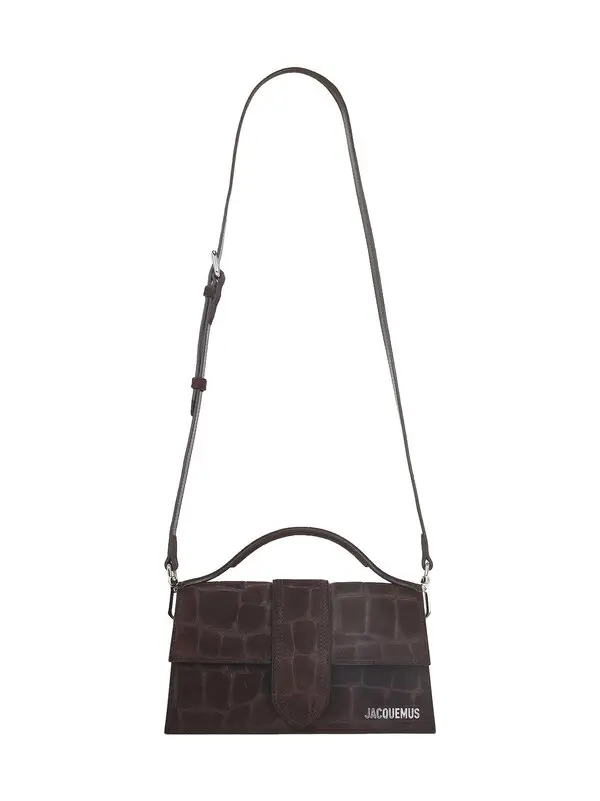 Jacquemus Le Grand Bambino Bag - Dark Brown