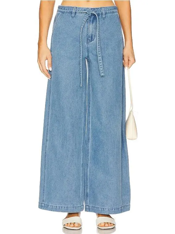 SOVERE / Everleigh Wide Leg Jeans - Indigo