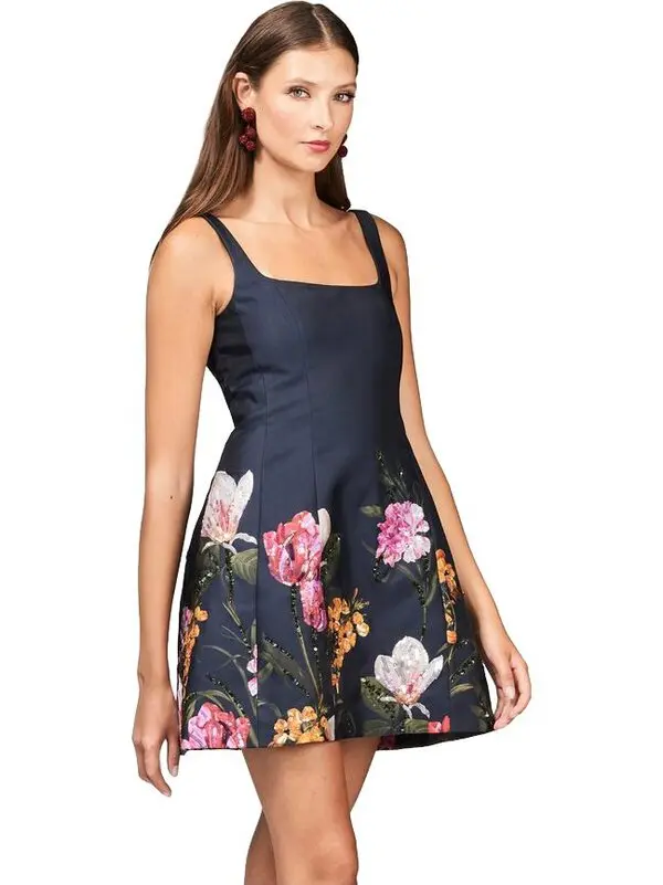 Sachin & Babi Caroline Mini Fit-and-flare Dress - Floral