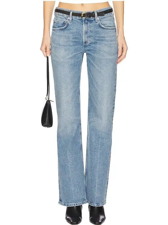 Citizens Of Humanity Genova Low Slung Boot Jeans - Blue