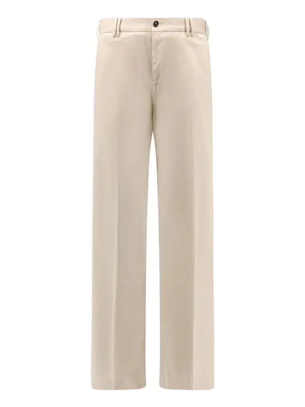 PT TORINO Michael Reworked Stretch Cotton Trousers - Beige