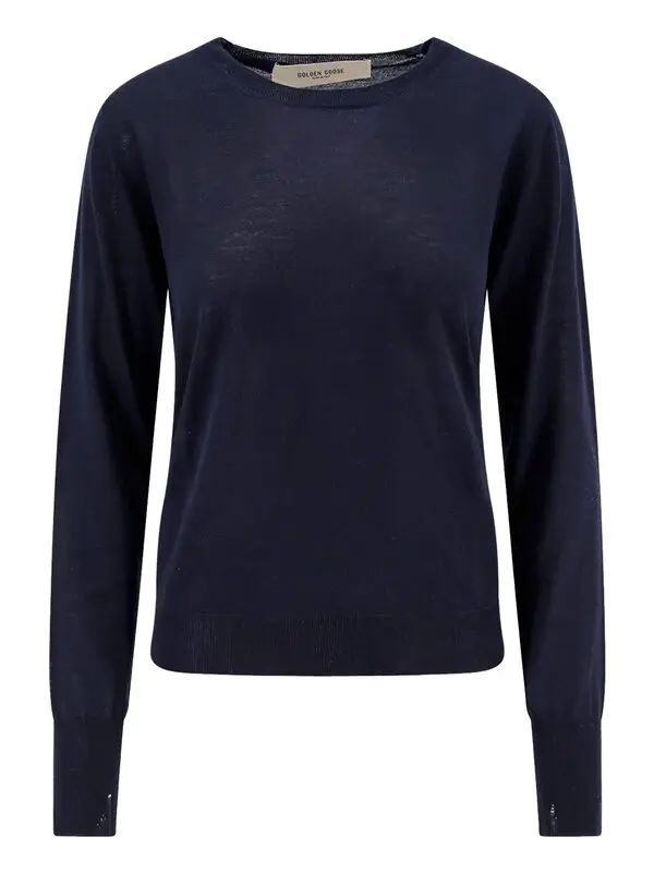 GOLDEN GOOSE Wool Sweater - Blue