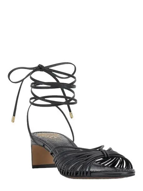 Vince Camuto Lory Ankle Wrap Sandal - Black