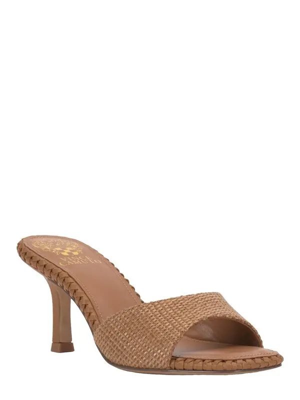 Vince Camuto Emmla Slide Sandal - Golden Walnut