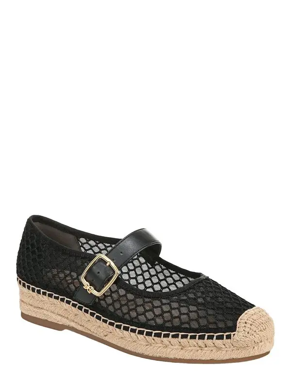 Sam Edelman Mackie Mary Jane Platform Espadrille - Black