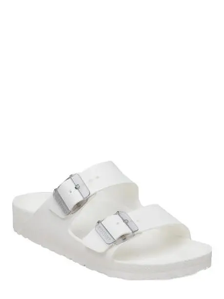 BIRKENSTOCK Arizona Stealth Buckle Eva Slide Sandal - White