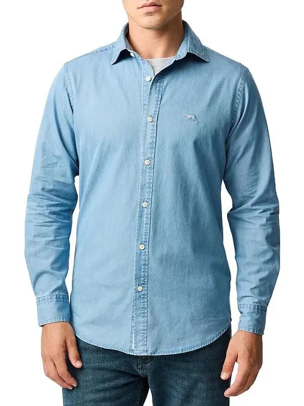 Rodd & Gunn Homestead Button Front Shirt - Stonewash