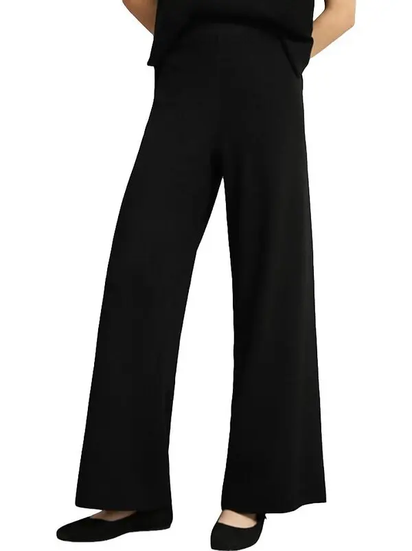 HOBBS LONDON Limited Harris Knit Trousers - Hobbs Blac