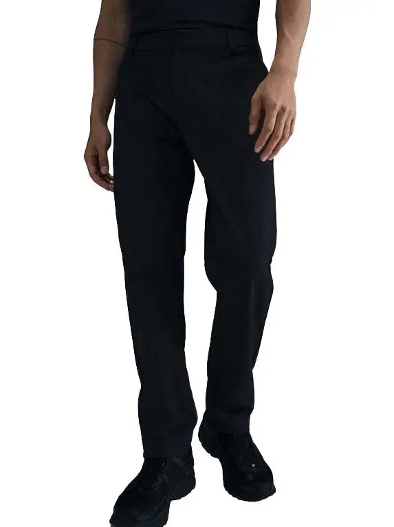Nike 24.7 Perfectstretch Dri-fit Regular Fit Flat Front Pants - 010 Black/dkskgy