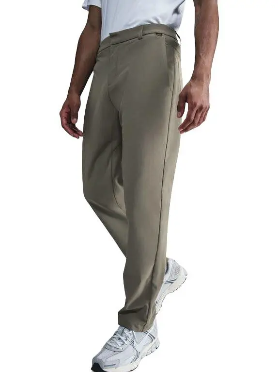 Nike 24.7 Perfectstretch Dri-fit Regular Fit Flat Front Pants - 320 Ltarmy/stlgrn