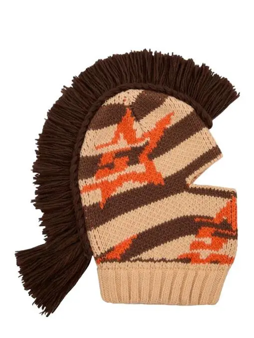 SP5DER 5star Mohawk Balaclava - Brown