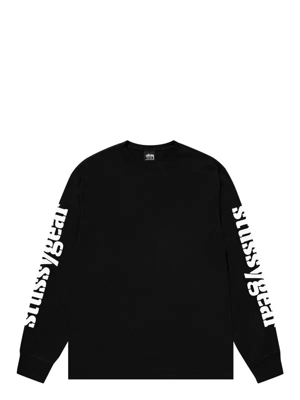 StÜssy Gear Long-sleeve Tee - Black
