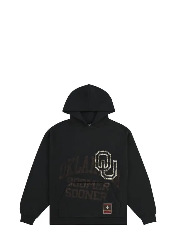 TRAVIS SCOTT X Mitchell & Ness University Of Oklahoma Hoodie - Black