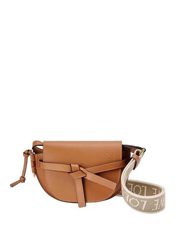 Loewe Mini Gate Dual Bag - Tan