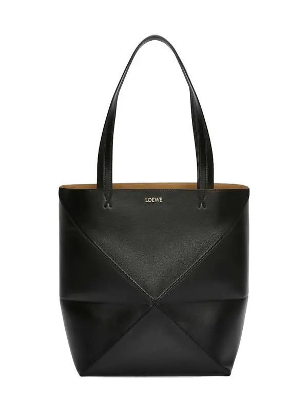 Loewe Puzzle Fold Tote - Black