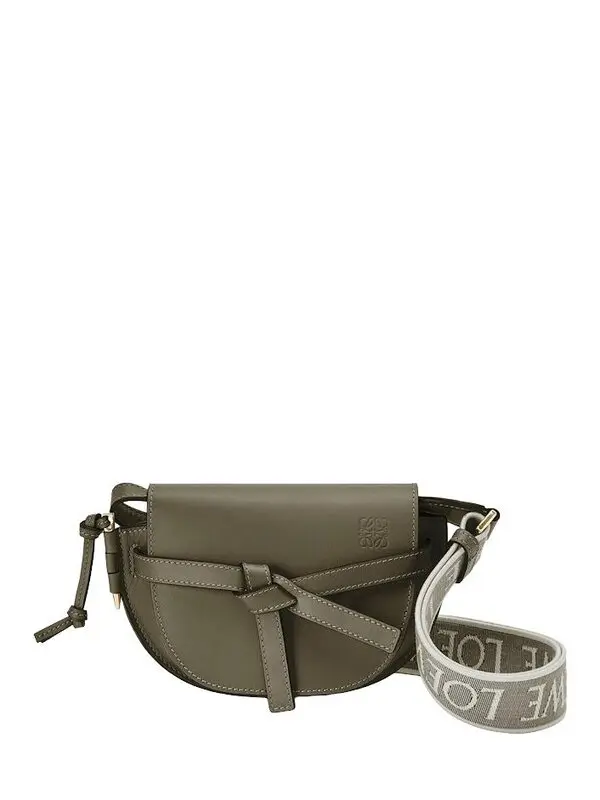 Loewe Mini Gate Dual Bag - Autumn Green