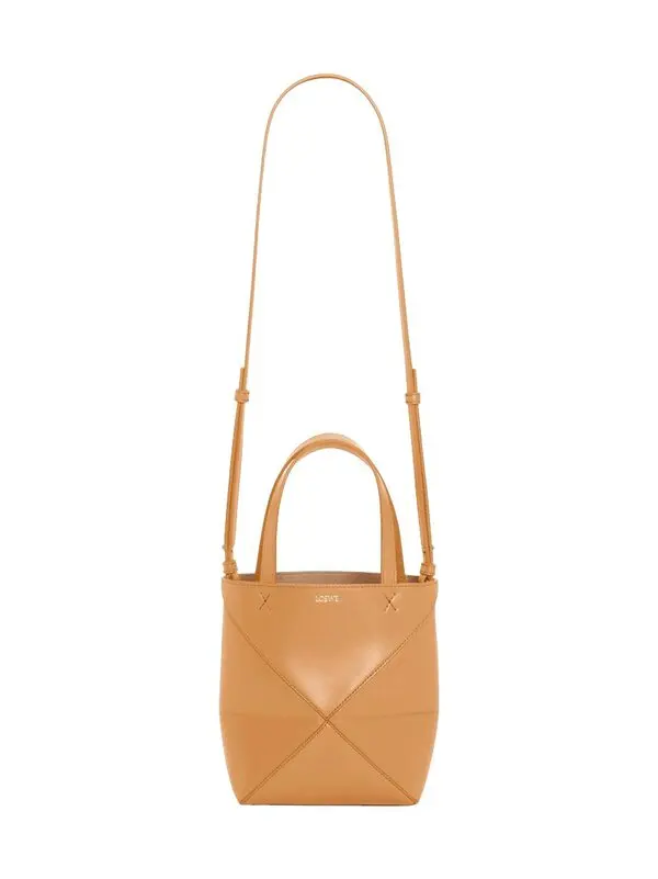 Loewe Mini Puzzle Fold Tote - Warm Desert