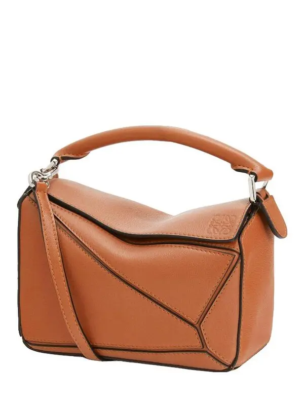 Loewe Puzzle Mini Bag - Tan