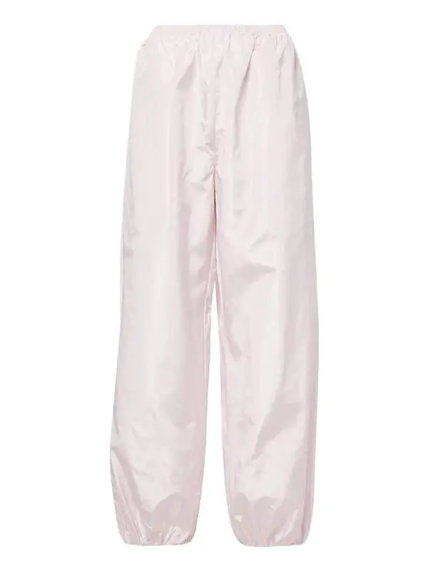 Alaïa Balloon Wide-leg Pants - Pink