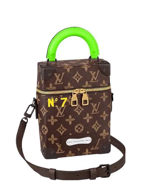 LOUIS VUITTON Vertical Box Trunk Monogram - Brown