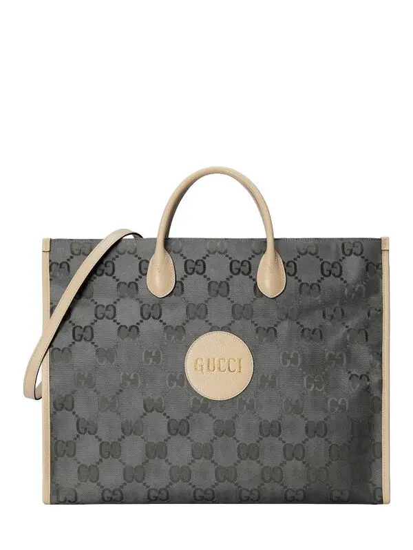 Gucci Off The Grid Tote Bag - Dark Grey