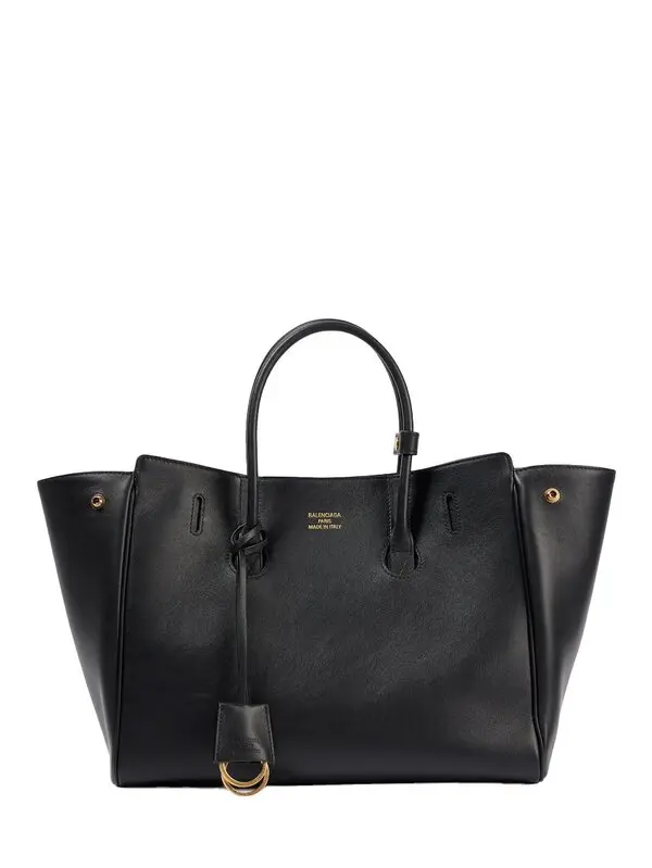 Balenciaga Hampton Small Tote Bag - Black