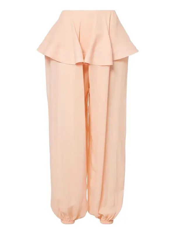 Alaïa Wide-leg Pants - Pink