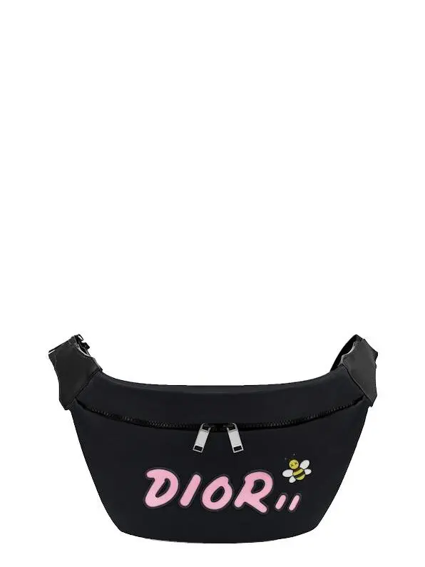 Dior X Kaws Belt Bag - Black