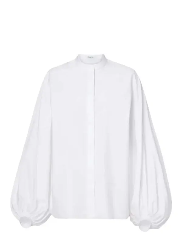 Alaïa - Alaïa Cotton Poplin Shirt