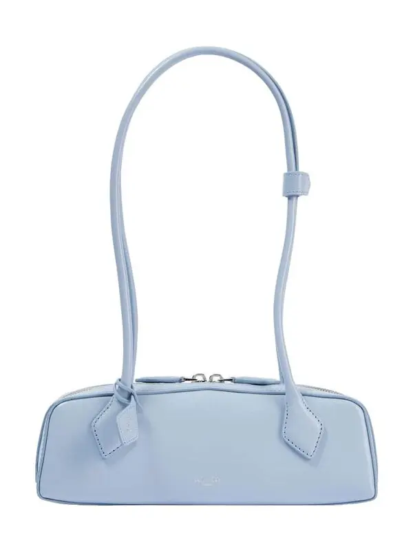 Alaïa Le Teckel Small Leather Shoulder Bag - Blue