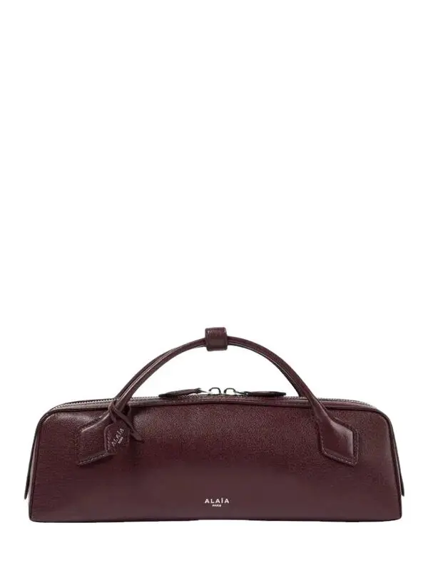 Alaïa Le Teckel Handheld Clutch - Burgundy