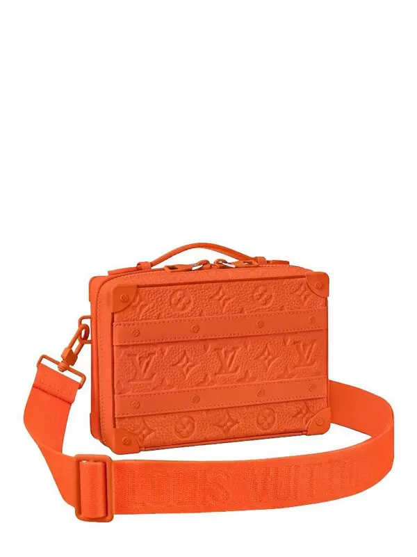 LOUIS VUITTON Handle Soft Trunk Taurillon Monogram - Orange