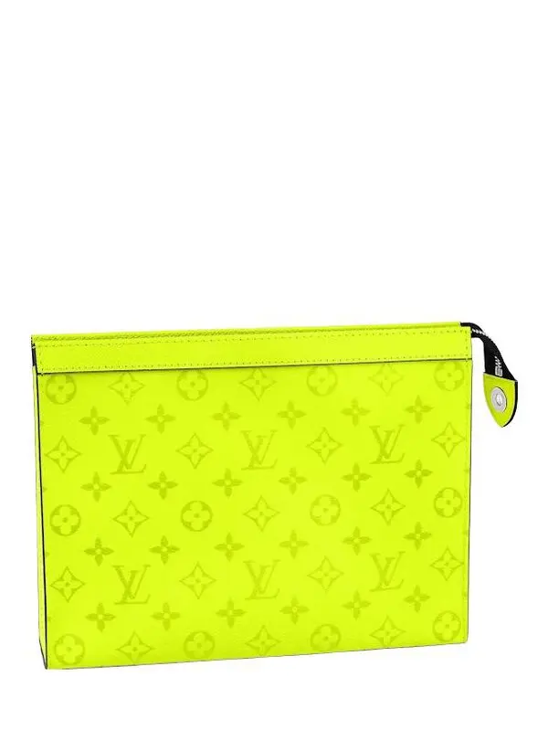 LOUIS VUITTON Pochette Voyage - Neon Yellow
