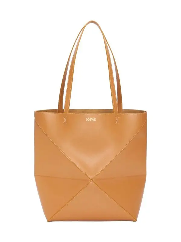 Loewe Medium Puzzle Fold Tote - Warm Desert
