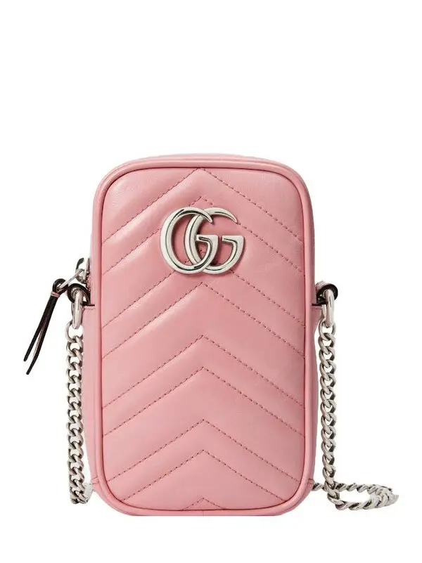Gucci Marmont Mini Bag - Pastel Pink