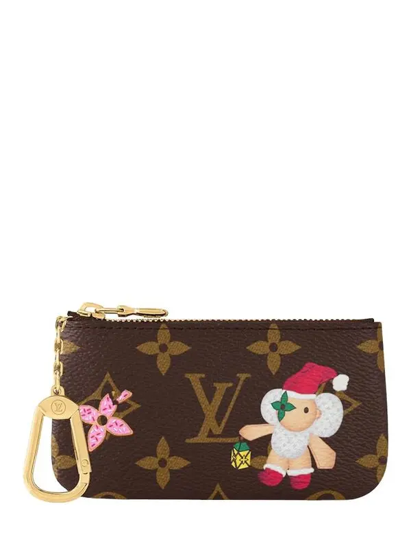 LOUIS VUITTON Key Pouch - Monogram/candy Red