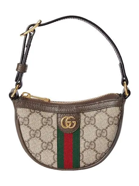 Gucci Ophidia Gg Mini Bag - Beige/ebony/web